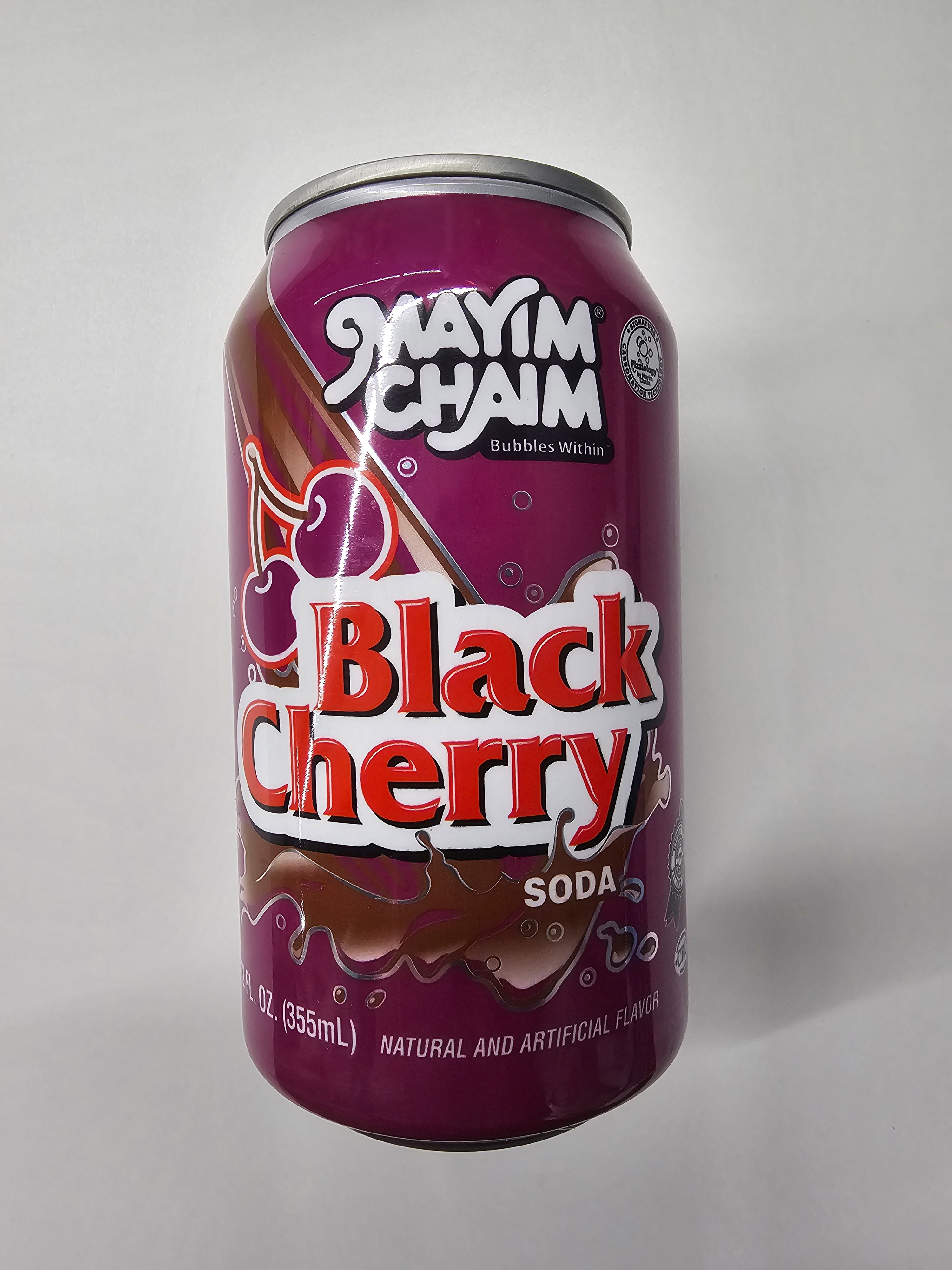Mayim Chaim, Black Cherry Soda 12 Oz – Vendors
