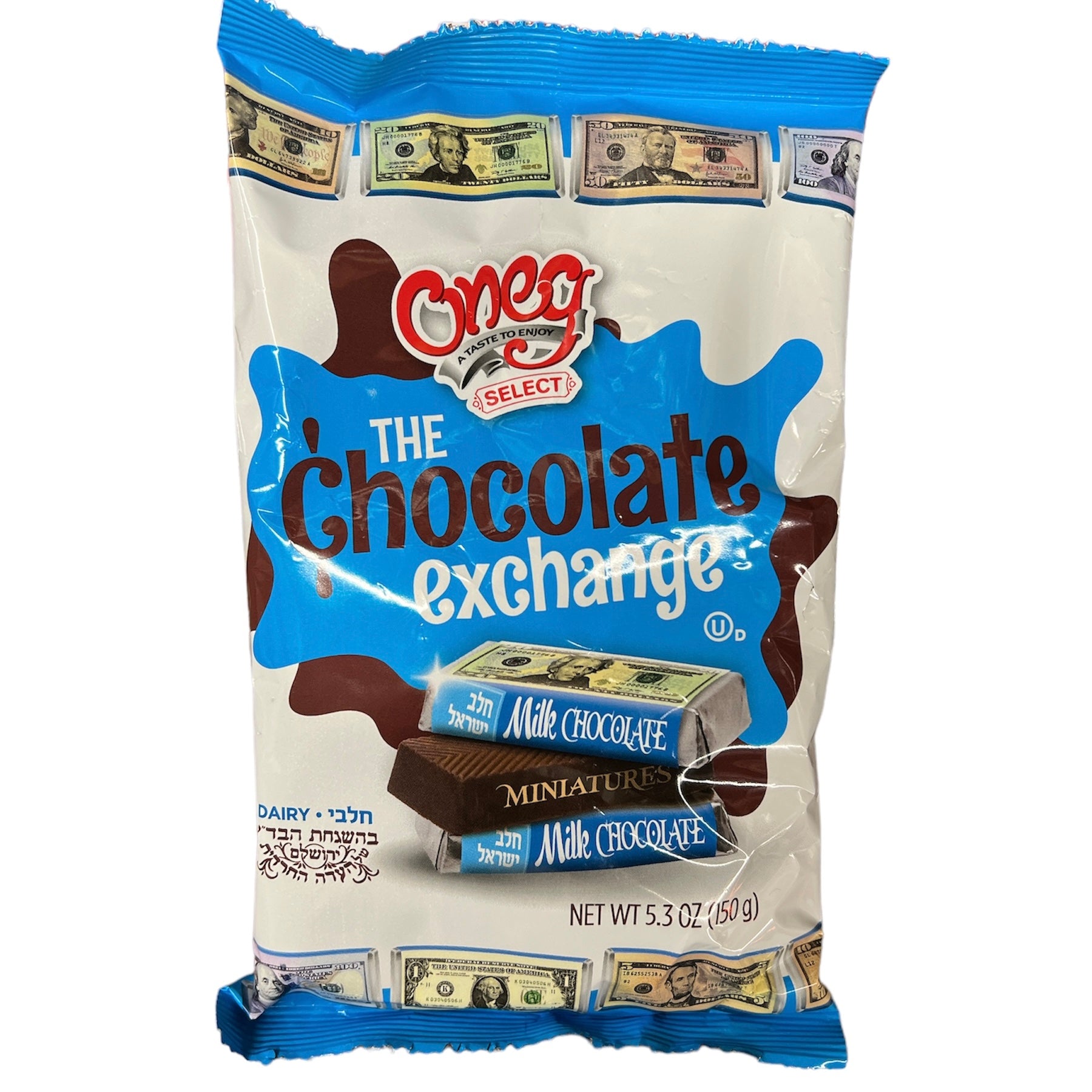 Oneg, The Chocolate Exchange Milk Chocolate Miniatures 5.3 Oz – Vendors