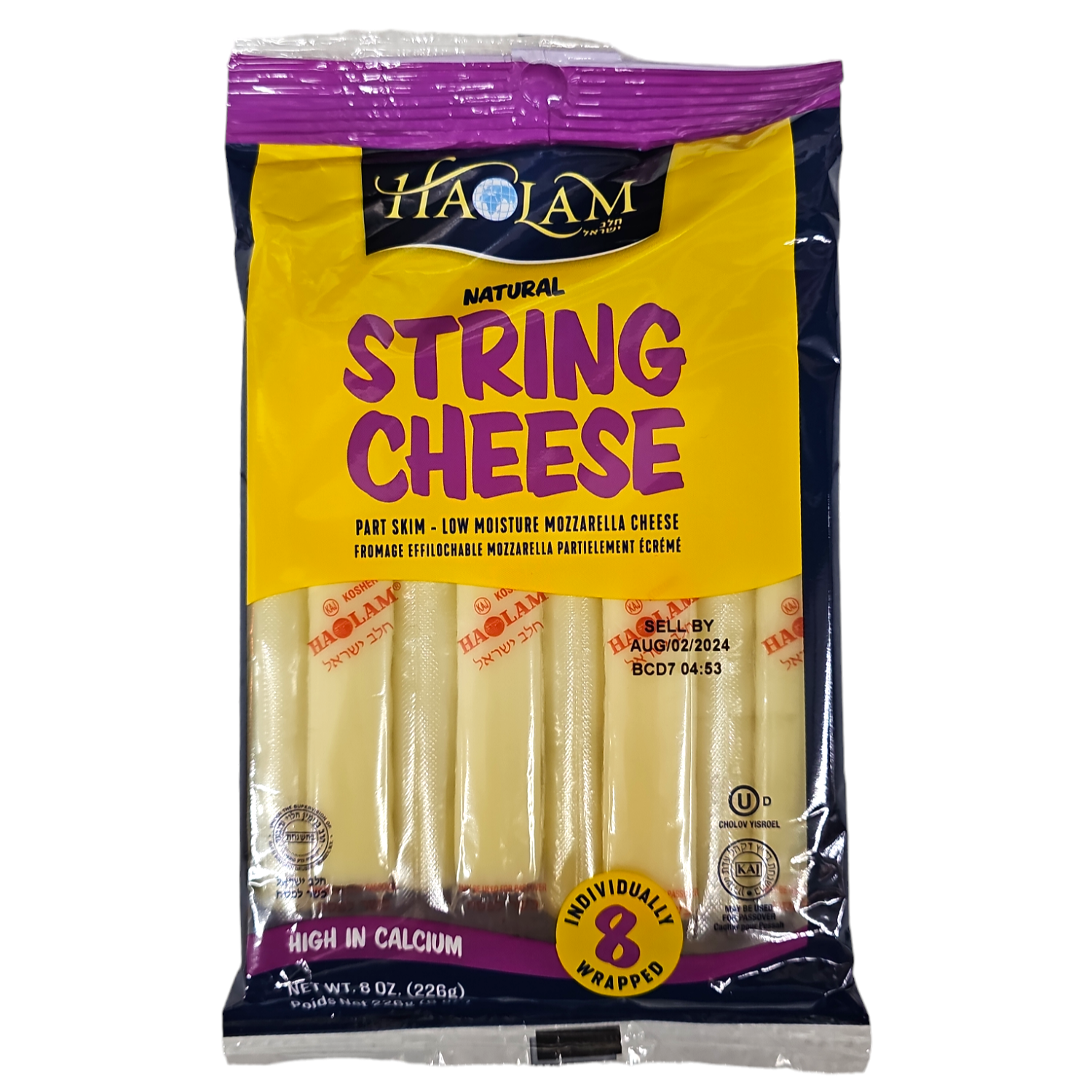 Haolam, String Cheese 8 Oz – Vendors