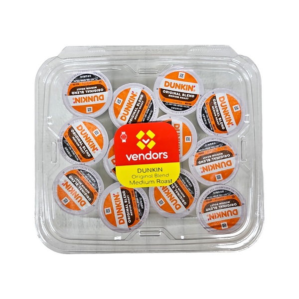 Dunkin', Original Blend Medium Roast 12 K-Cup Pods – Vendors