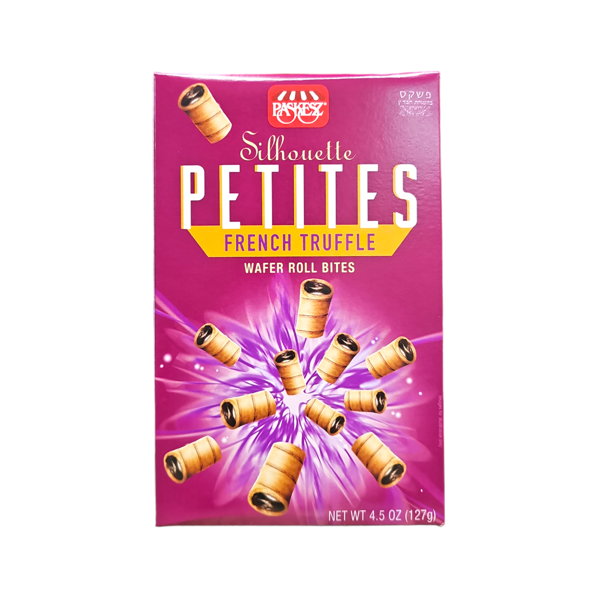 Paskesz, Silhouette Petites French Truffle Wafer Roll Bites 4.5 Oz ...