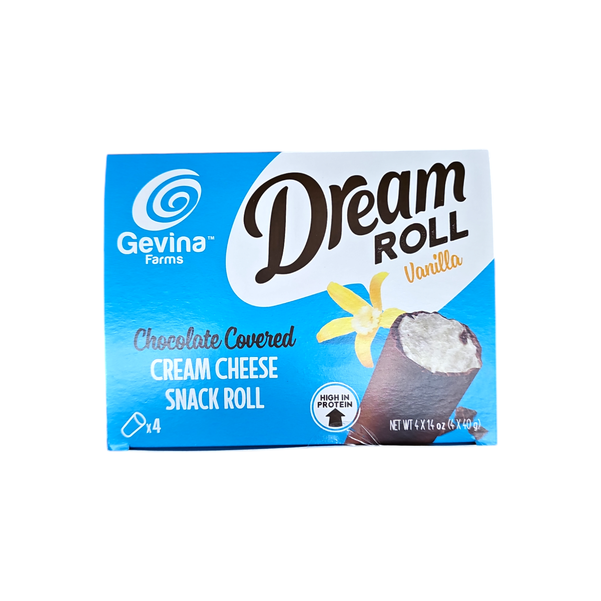Dairy Gevina, Dream Roll Vanilla 4 X 1.4 Oz – Vendors