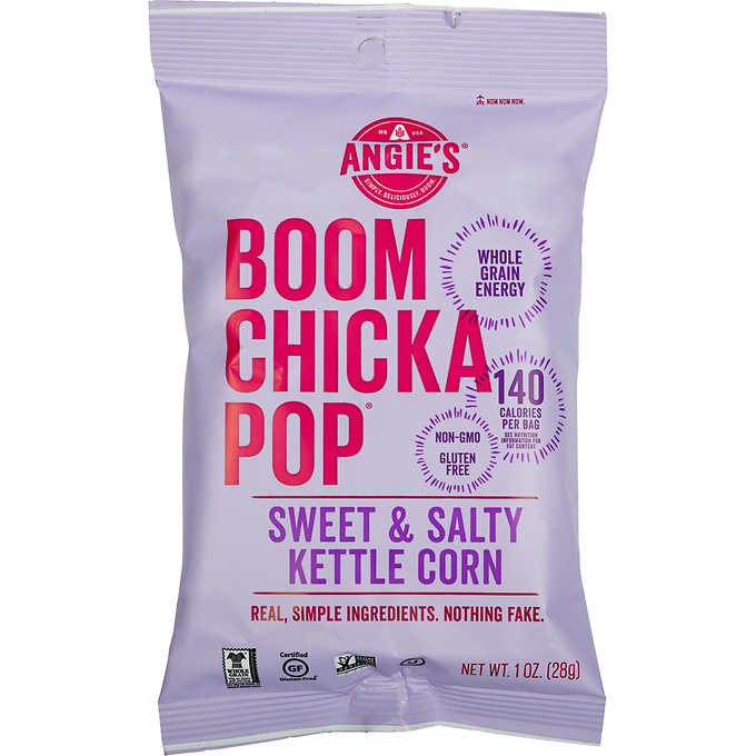 Angie's, Boom Chicka Pop Whole Grain Sweet & Salty Kettle Corn 1 Oz ...
