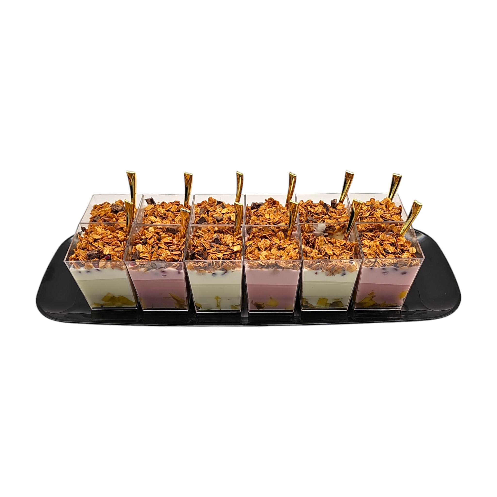 Mini Yogurt / Fruit / Granola Cups Platter – Vendors