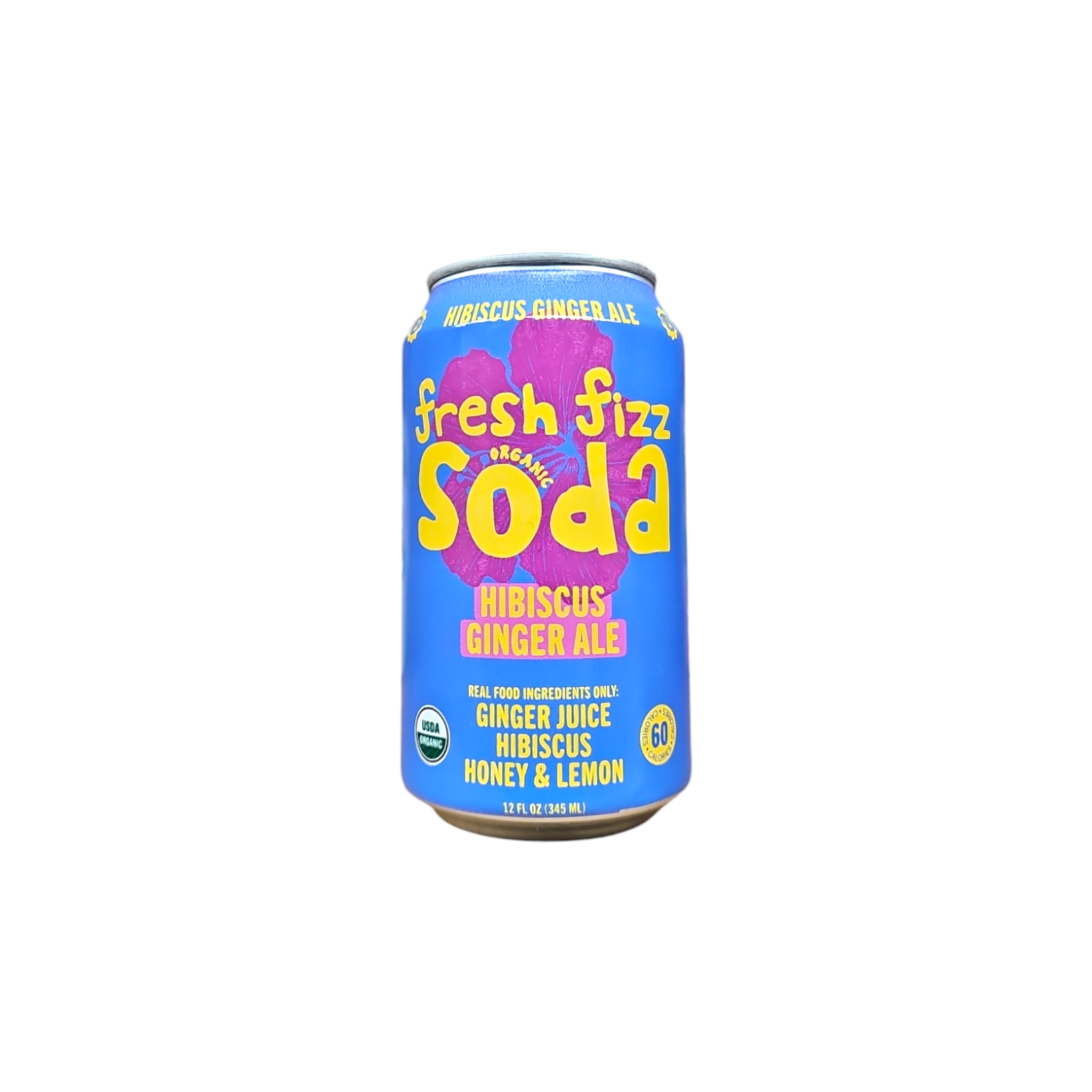 Can, Fresh Fizz Soda Hibiscus Ginger Ale 12 Oz – Vendors