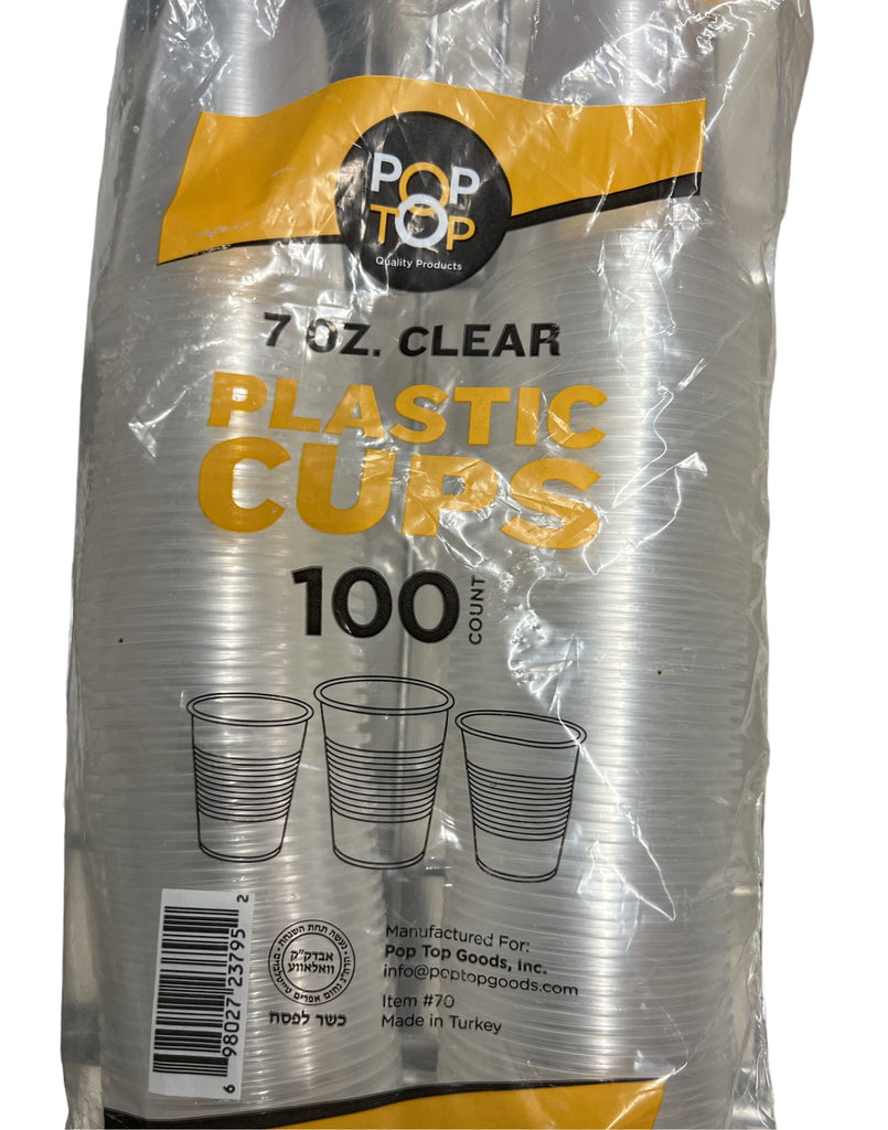 7 Oz Plastic Cups 100 Pack – Vendors
