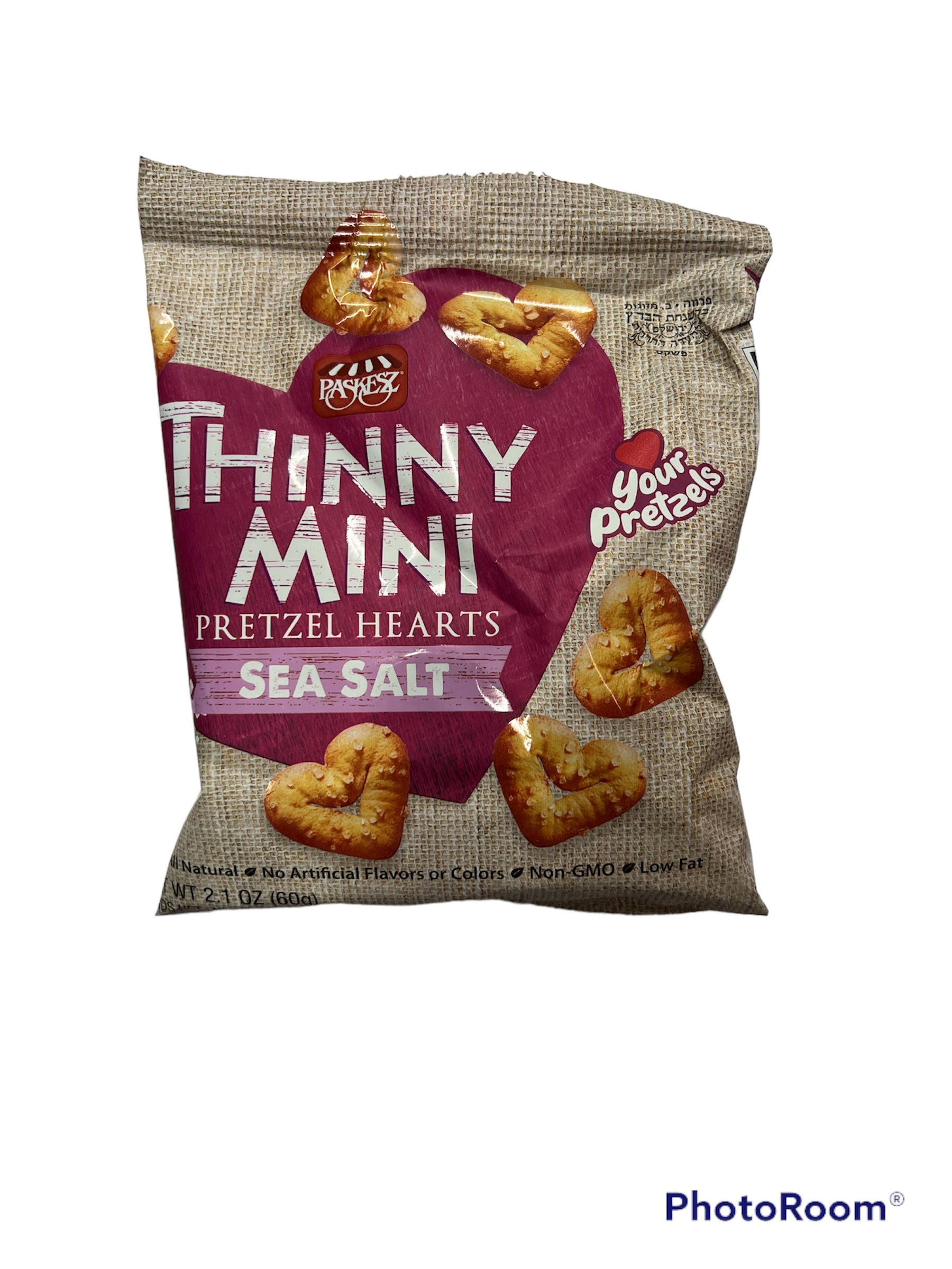 Paskesz Thinny Mini Sm Heart Sea Salt 2.1 Oz – Vendors